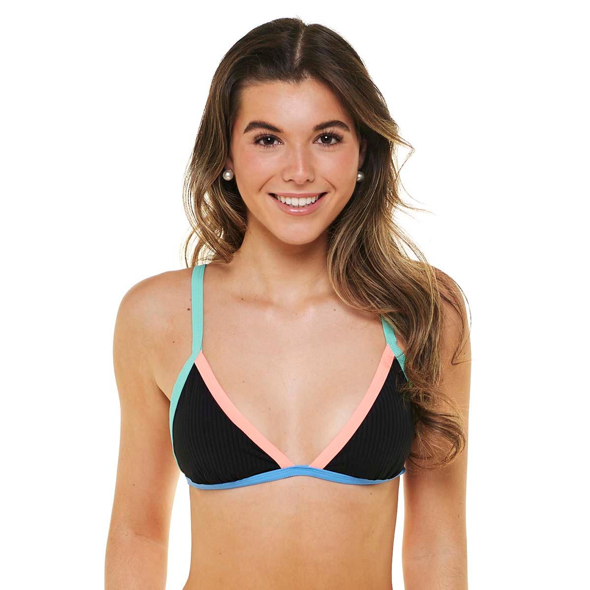 Click here for Juniors California Sunshine Solid with Trim Triang... prices