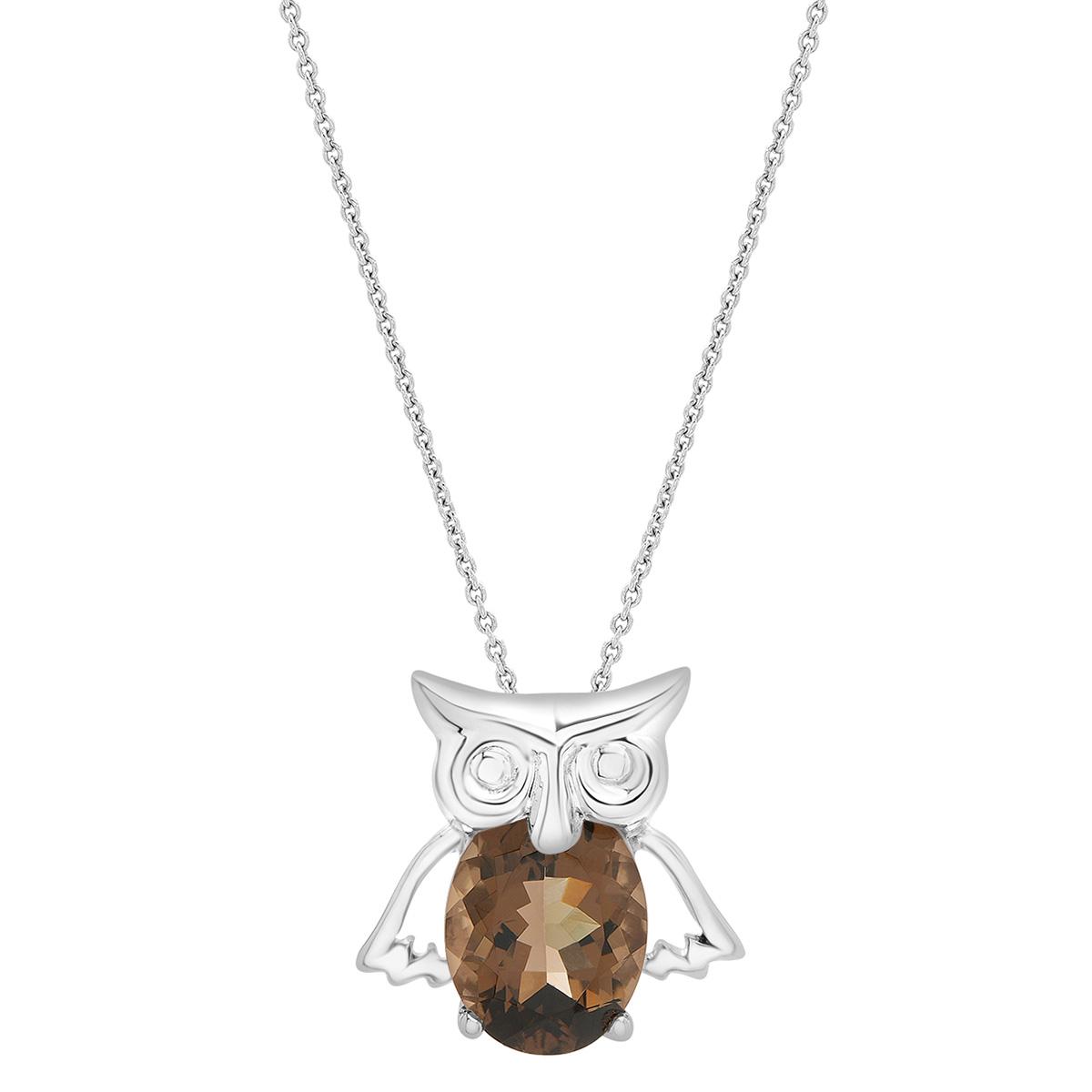 Click here for Gemstone Classics(tm) Sterling Silver Smokey Quart... prices