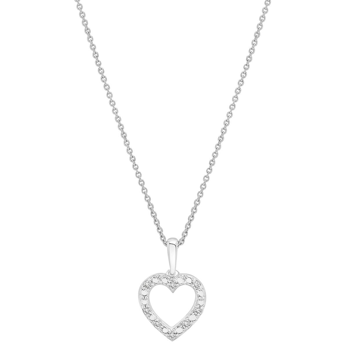 Click here for Diamond Classics(tm) Sterling Silver 1/20ctw. Diam... prices