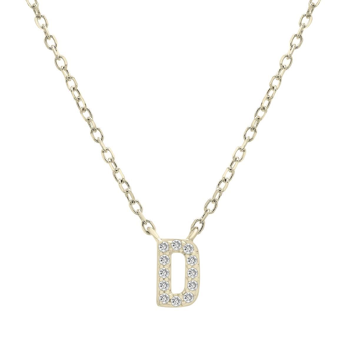 Click here for Diamond Classics(tm) 1/20ctw. Diamond Initial D Ne... prices
