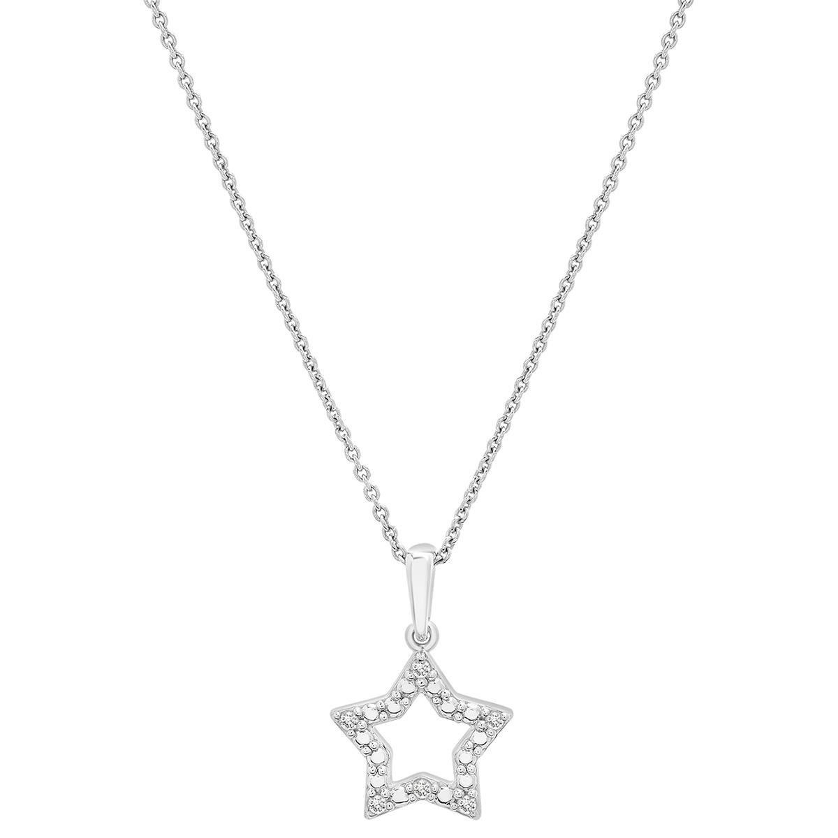 Click here for Diamond Classics(tm) Sterling Silver 1/20ctw. Diam... prices