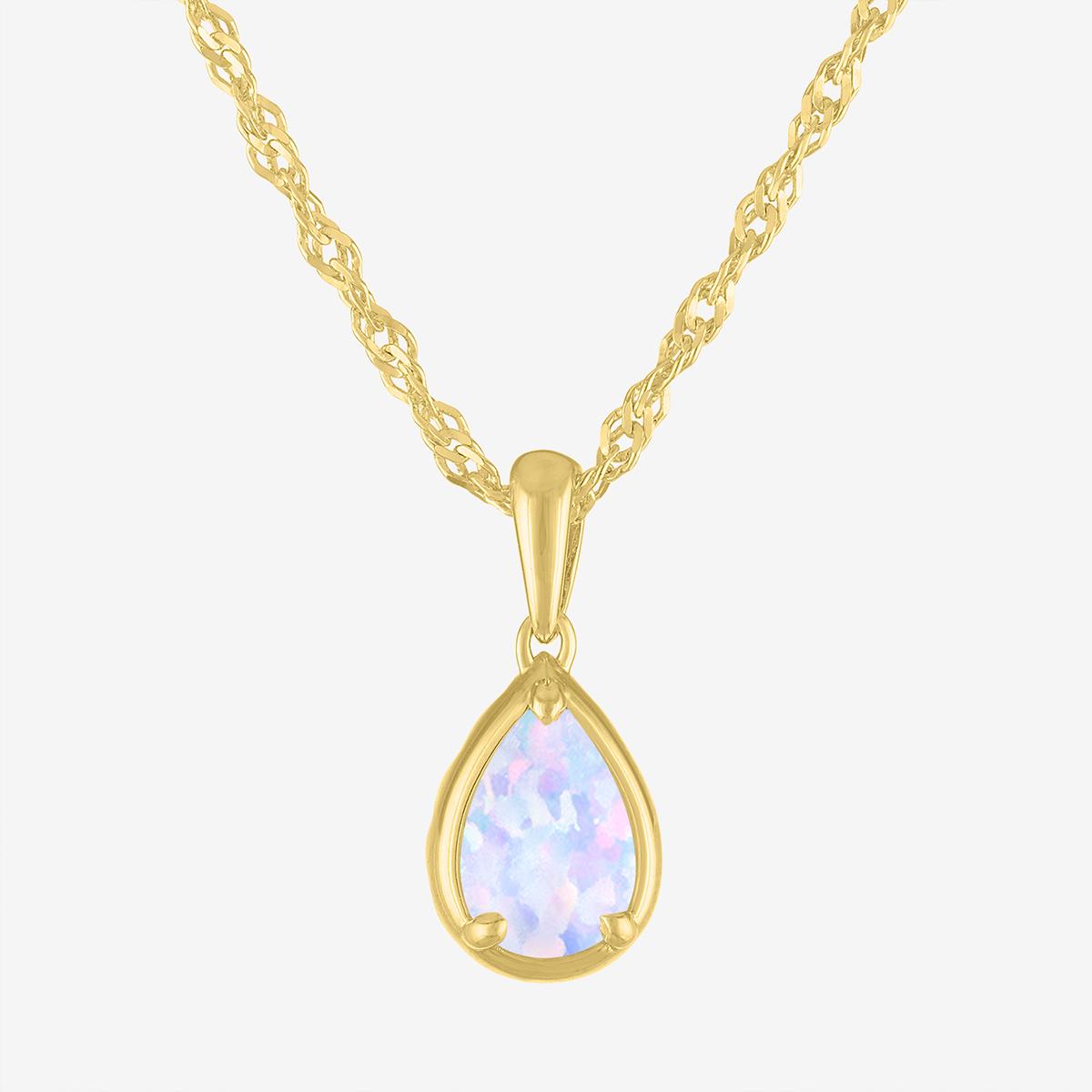 Click here for Gemstone Classics(tm) Lab Grown Opal Gold over Sil... prices