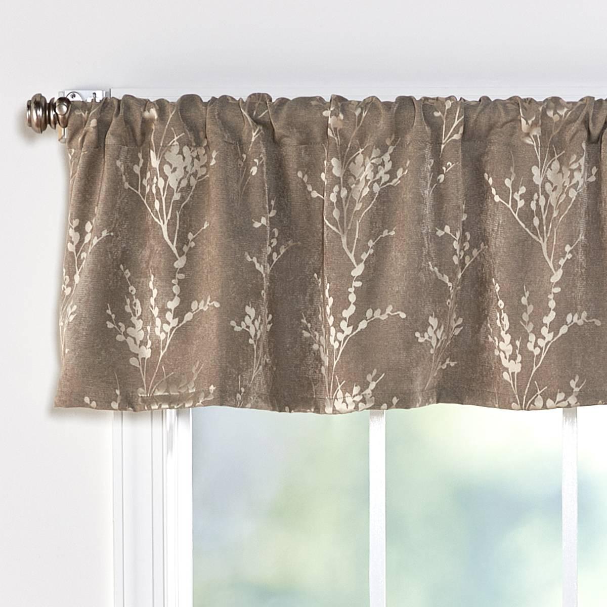 Click here for Zen Twig Rod Pocket Jacquard Valance prices
