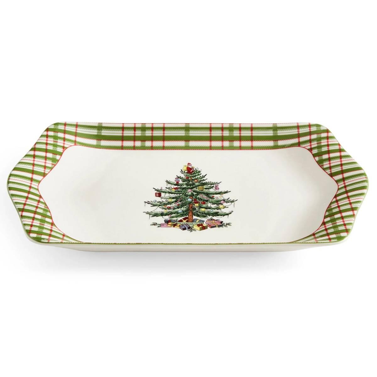 Spode Christmas Tree 2025 Annual Dessert Tray