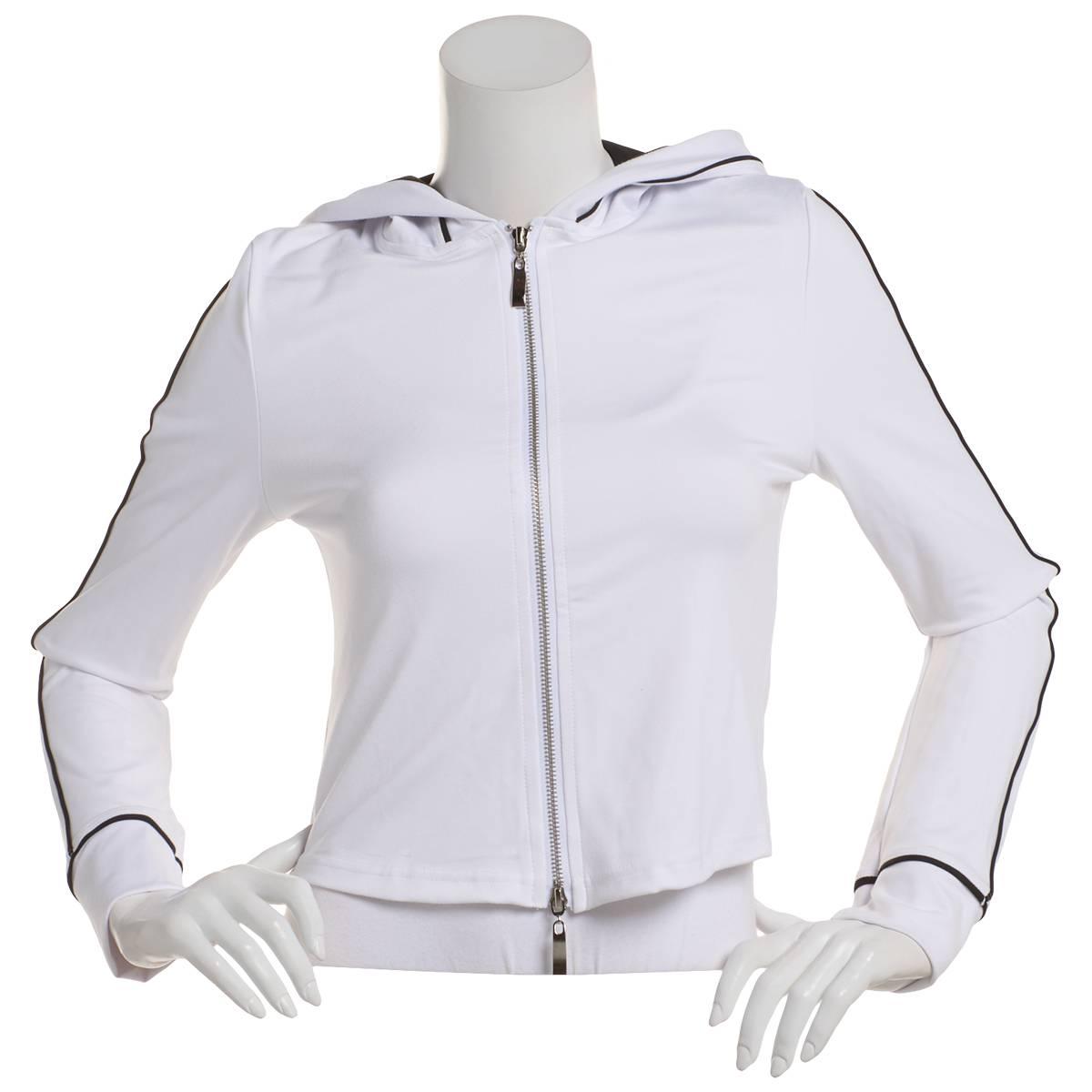 Click here for Juniors Cotton Candy Butter Piped Double Zip Hoodi... prices