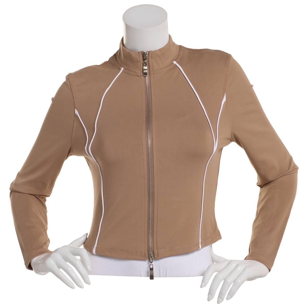 Click here for Juniors Cotton Candy Butter Piped Mock Neck Double... prices