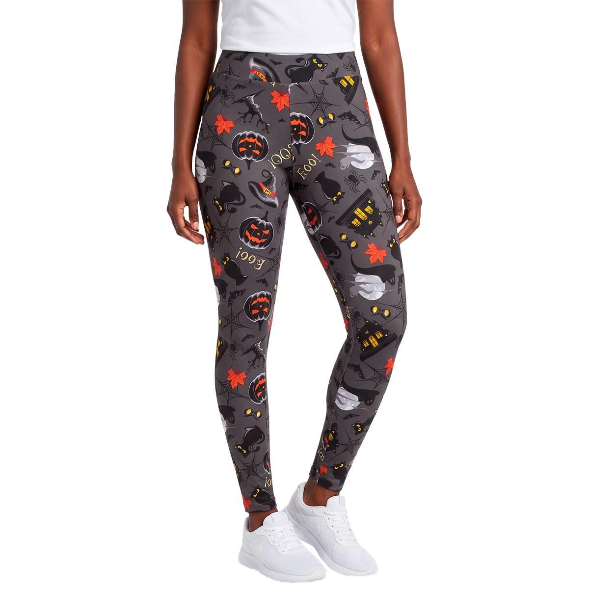 Click here for Womens  Runway Ready Pumpkins/Leaves Halloween Leg... prices