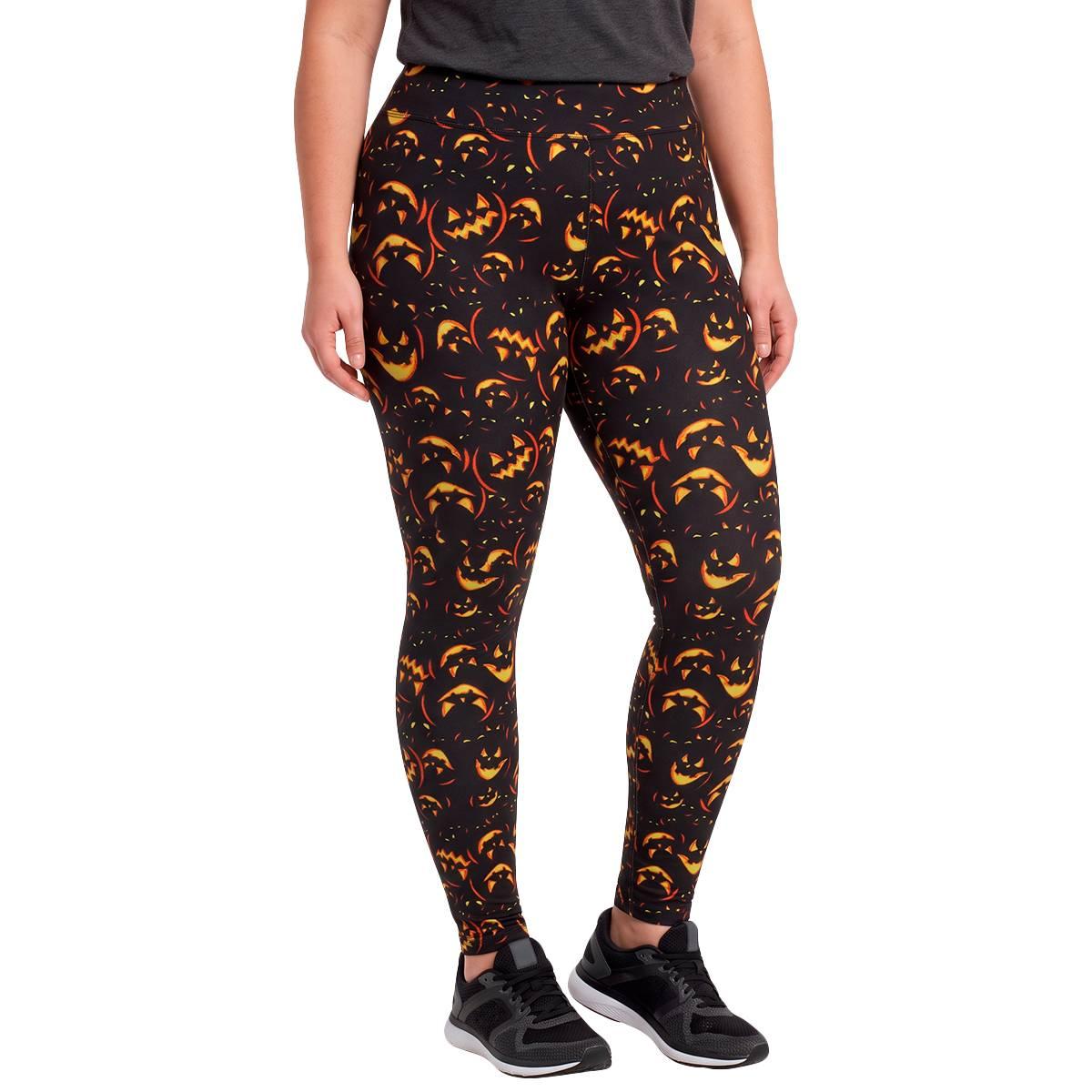 Click here for Plus Size  Runway Ready Pull On Halloween Leggings... prices
