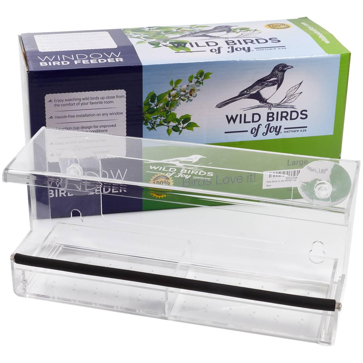 Click here for Wild Birds of Joy(R) Large Acrylic Window Birdfeed... prices