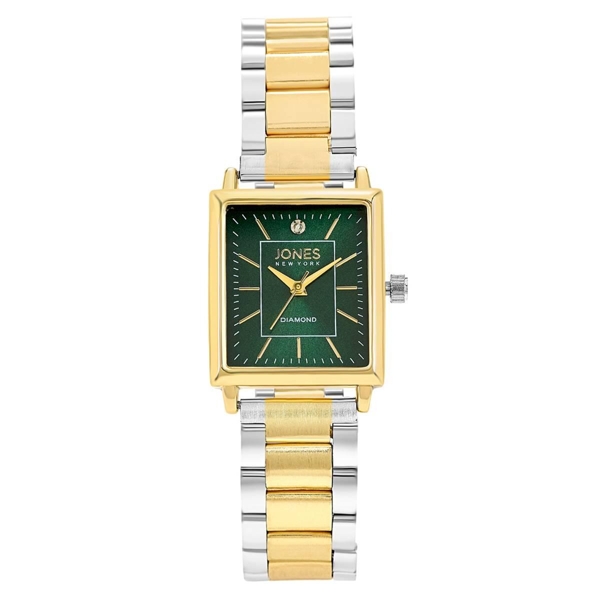 Click here for Womens Jones New York Two-Tone Rectangle Watch - 1... prices