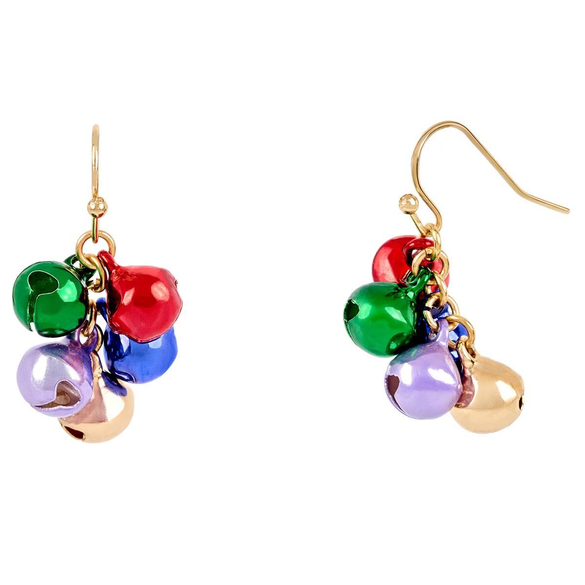 Click here for Jingle Bell Cluster Drop Earrings prices