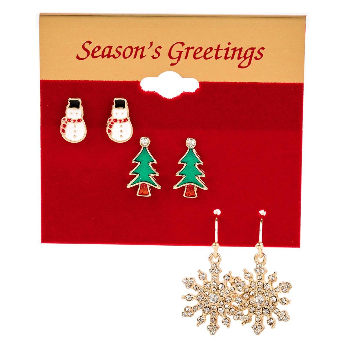 Click here for Snowflakes/Snowman/Christmas Tree Earring Set prices