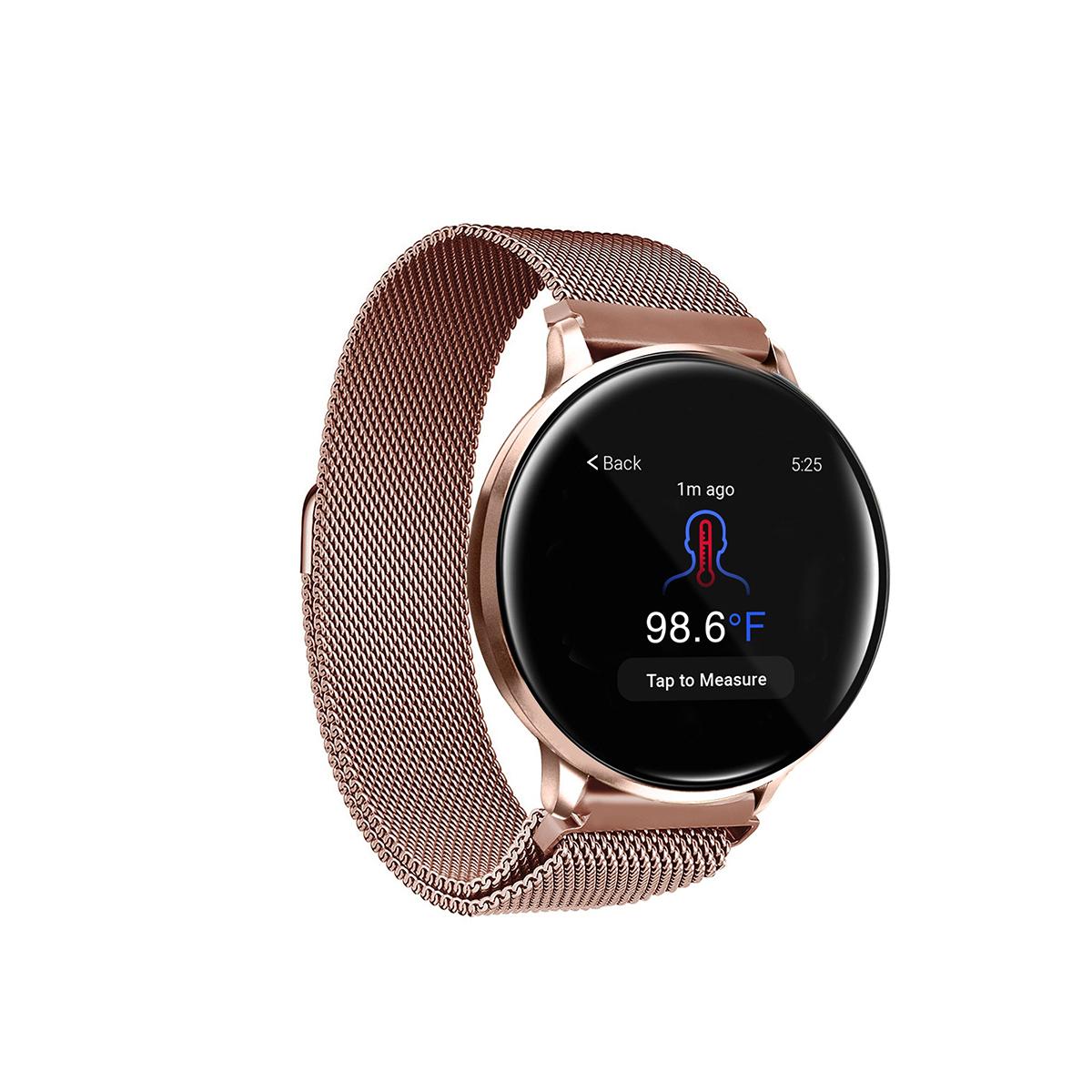 Click here for Unisex iTouch Rose Gold Mesh Sport Watch - 500014R... prices