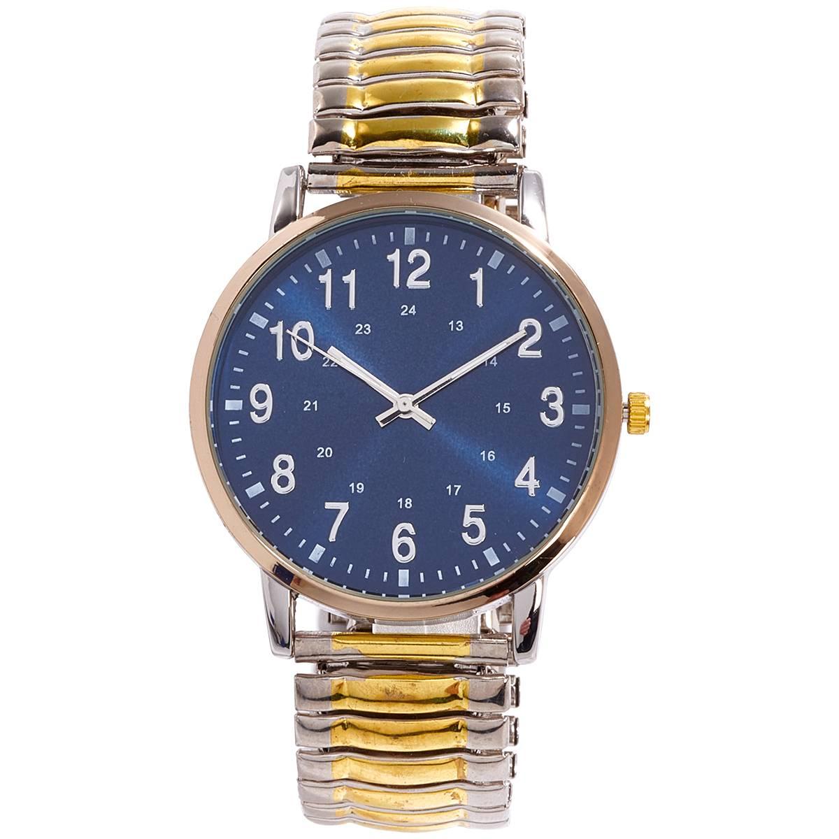 Click here for Mens Two-Tone Expandable Band Watch - 50684S-07-J3... prices