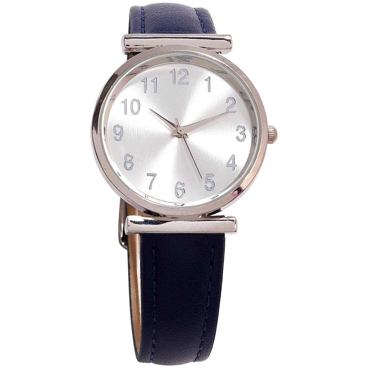 Click here for Womens Silver-Tone Sunray Dial Watch - 14948S-07-B... prices