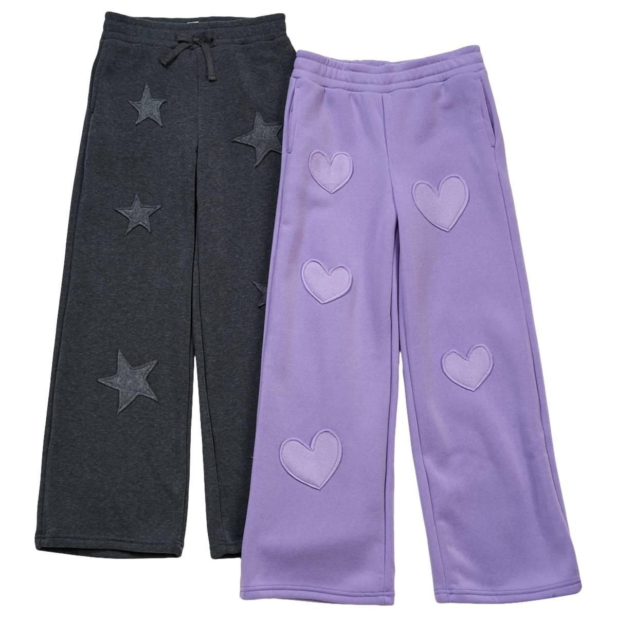 Click here for Girls (7-14) 1st Kiss(R) 2pk. Star/Heart Wide Leg... prices