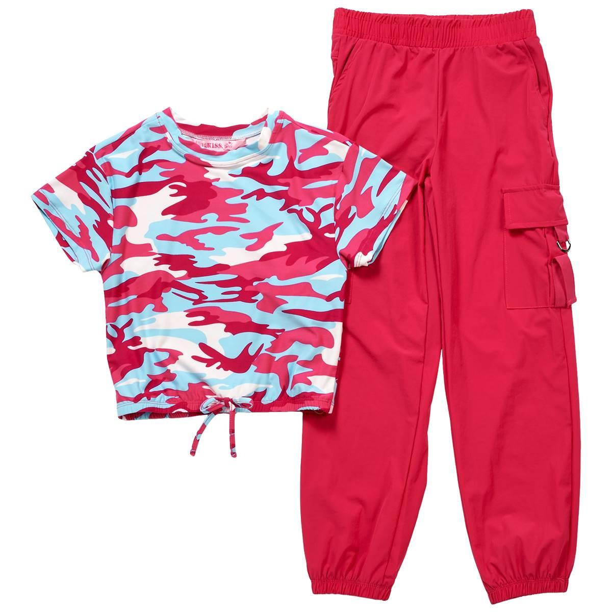 Click here for Girls (7-16) 1st Kiss(R) Camo Top w/ Parachute Car... prices