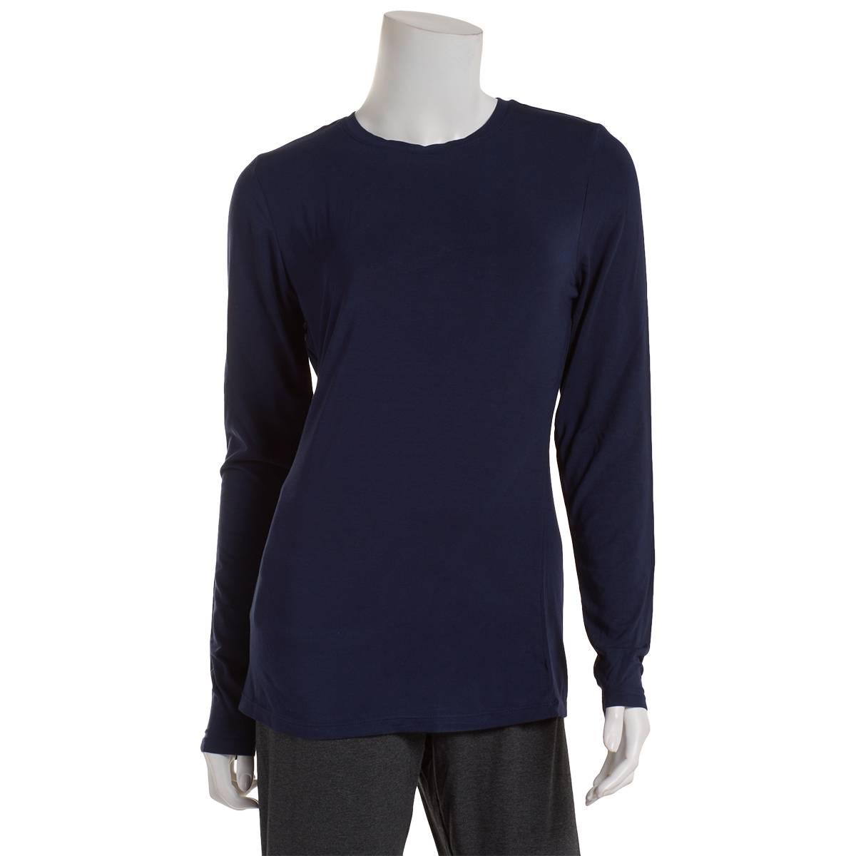 Click here for Womens Cuddl Duds Softwear Long Sleeve Stretch Cre... prices