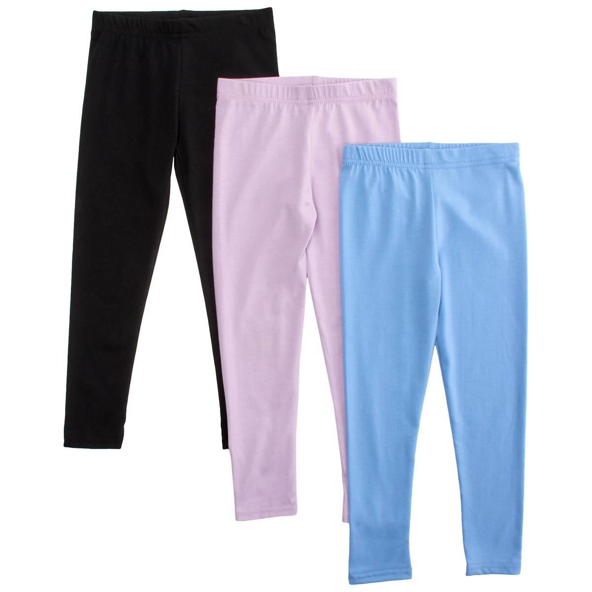 Click here for Girls (4-6x) BTween(R) 3pk. Solid Leggings prices