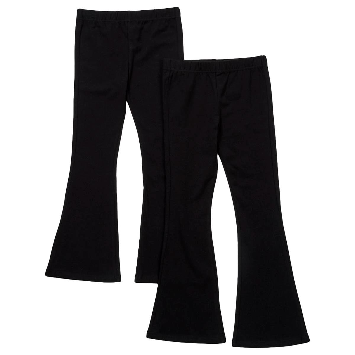 Click here for Girls (4-6x) BTween(R) 2pk. Solid Flare Leggings prices