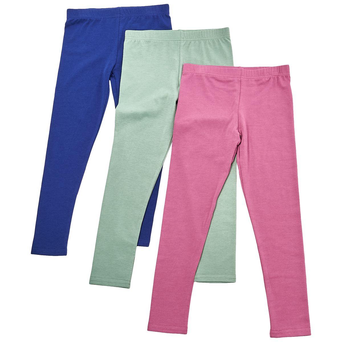 Click here for Girls (4-6x) Btween(R) 3pk. Mauve/Green/Blue Solid... prices