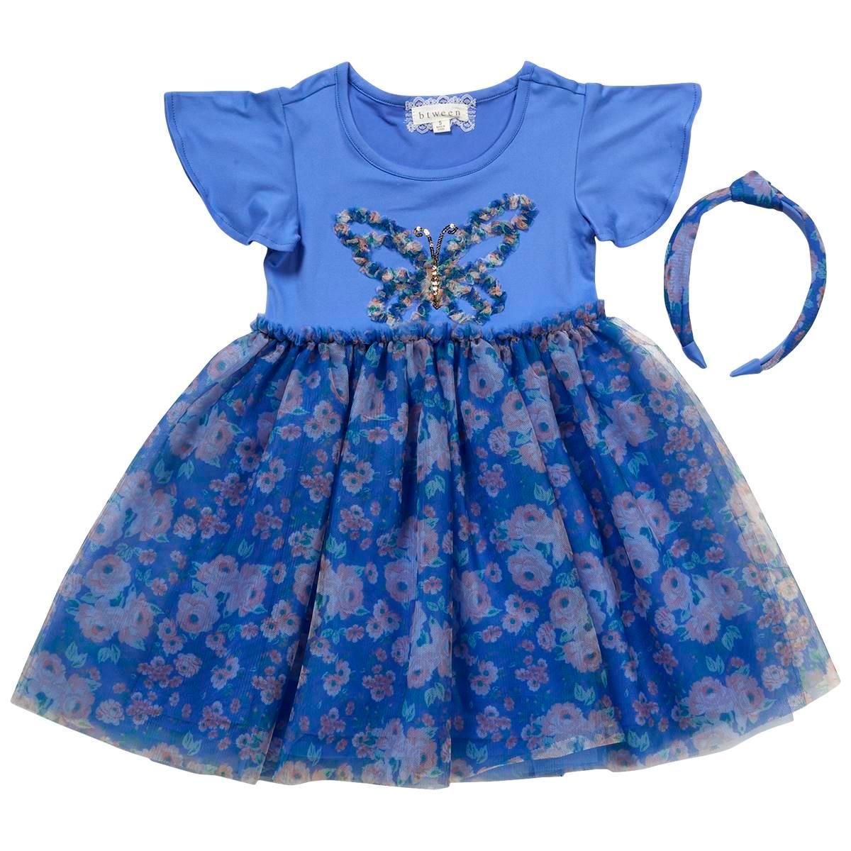 Click here for Girls (4-6x) BTween(R) 2pc. Flutter Sleeve Butterf... prices