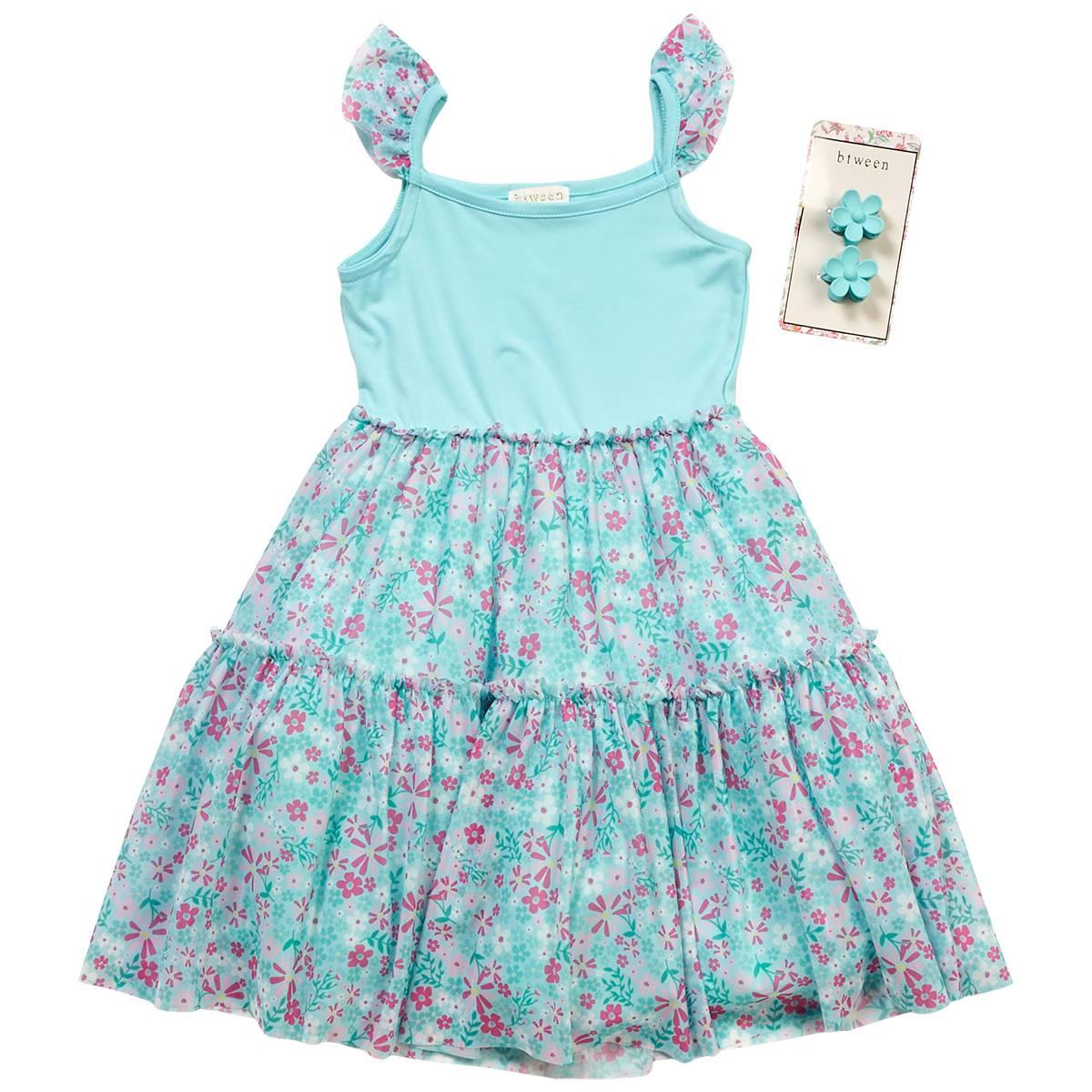 Click here for Girls (4-6x) BTween(R) Flower Meadow Tutu Dress wi... prices