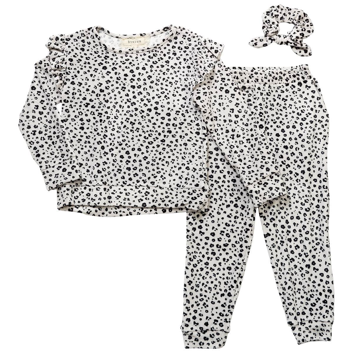 Click here for Girls (4-6x) BTween(R) Ditsy Leopard Ruffle Top &... prices