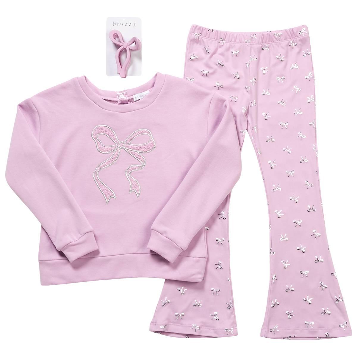 Click here for Girls (4-6x) BTween(R) Bow Sweatshirt w/ Foil Bow... prices