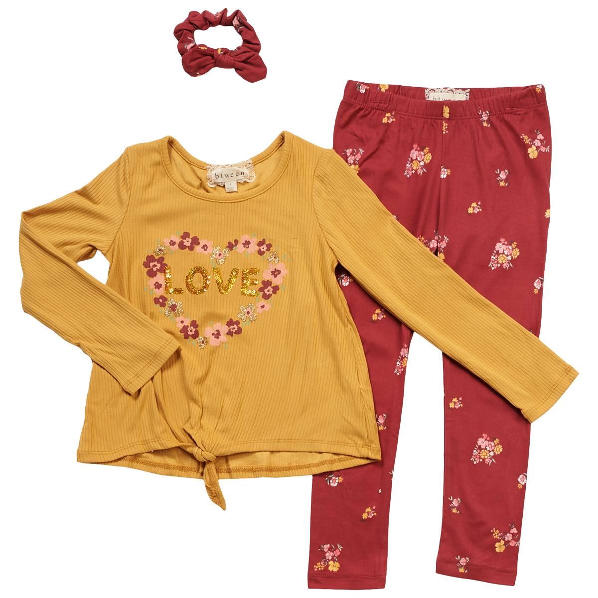 Click here for Girls (4-6x) BTween(R) Love Tie Front Top & Yummy... prices