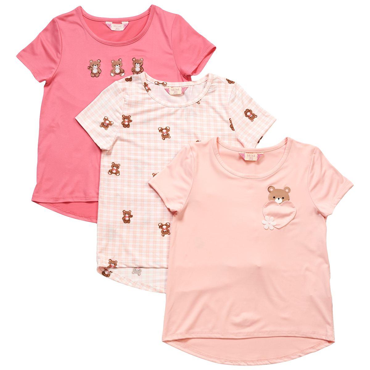 Click here for Girls (7-12) Bkind 3pk. Teddy Bear Hi-Lo Tees prices
