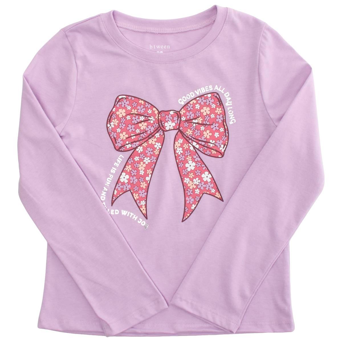 Click here for Girls (7-12) BTween(R) Long Sleeve Bow Good Vibes... prices