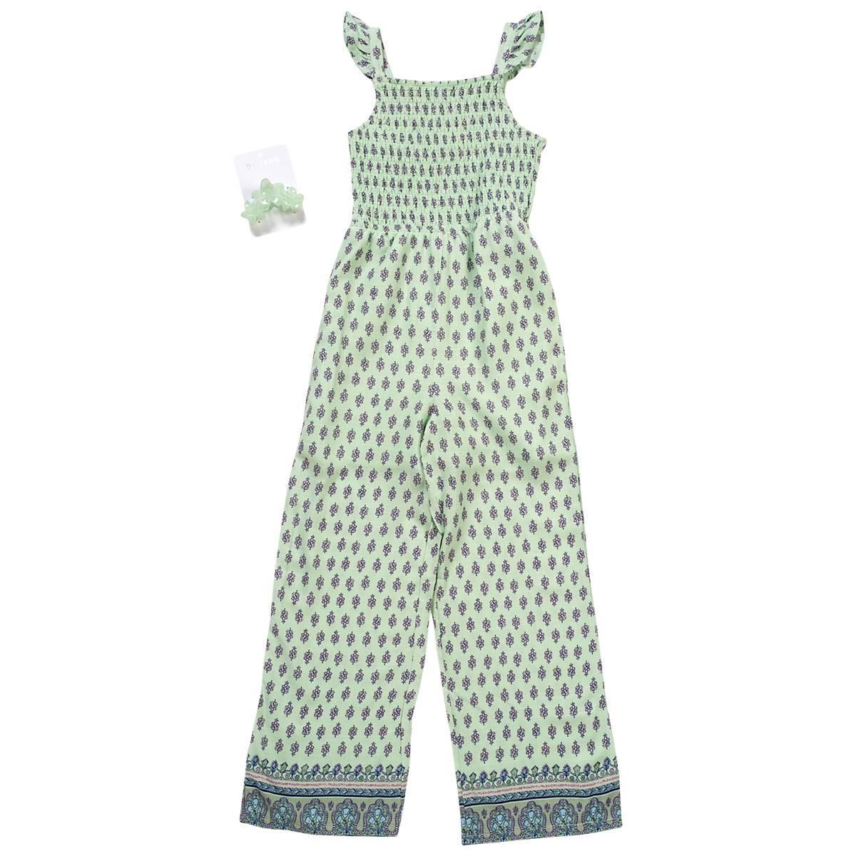 Click here for Girls (7-12) BTween(R) Floral Flutter Sleeve Smock... prices