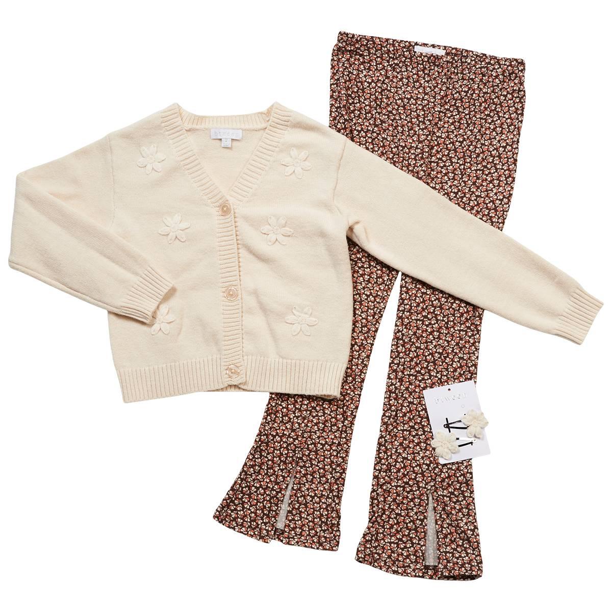 Click here for Girls (7-12) BTween(R) Floral Cardigan with Slit H... prices