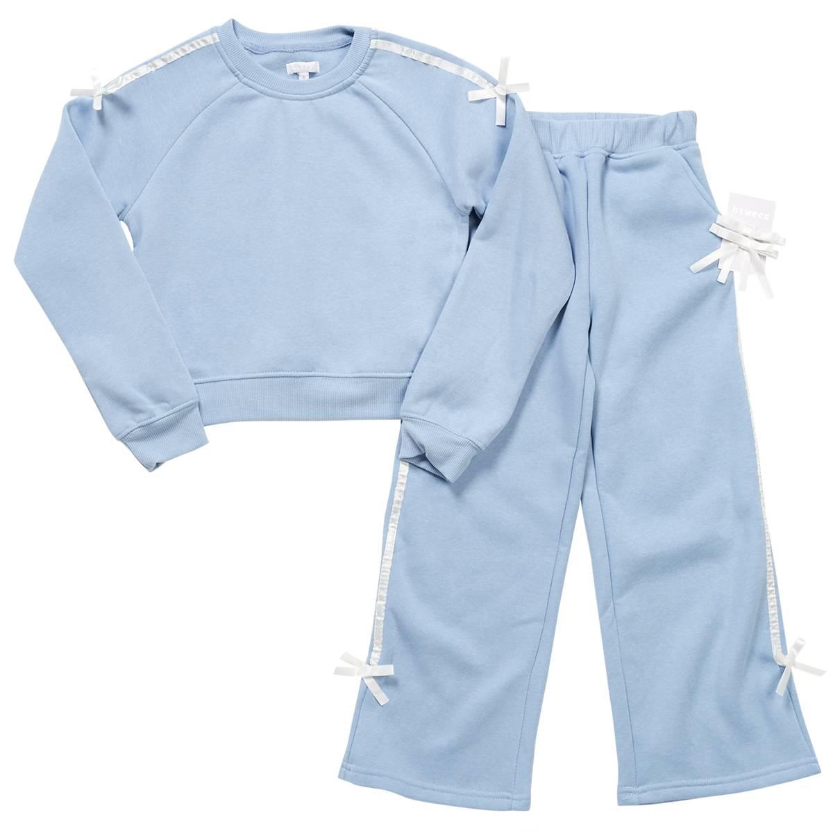 Click here for Girls (7-12) BTween(R) Ribbon Bow Sweatshirt & Wid... prices