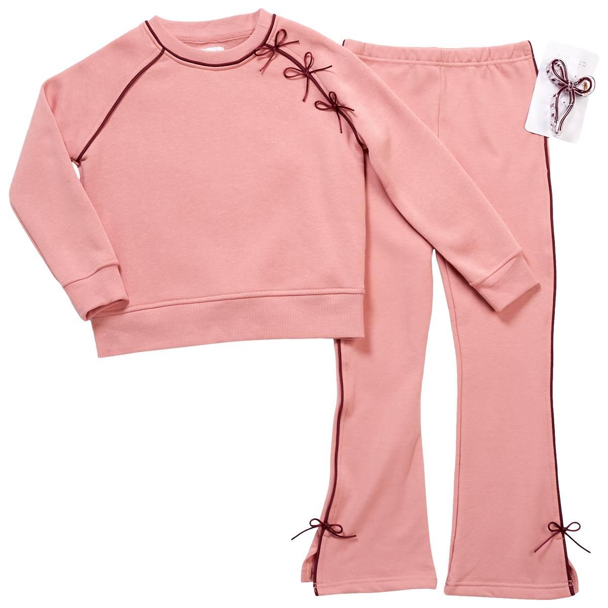 Click here for Girls (7-12) BTween(R) Bow Applique Sweatshirt wit... prices