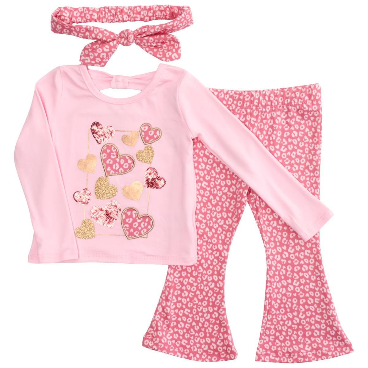 Click here for Baby Girl (12-24M) BTween(R) Heart Top & Leopard F... prices