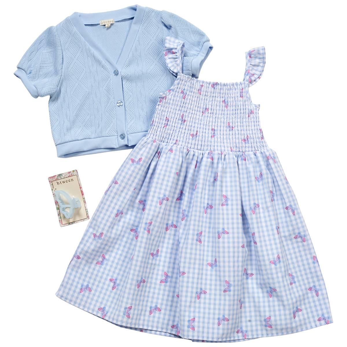 Click here for Girls (7-12) BTween(R) Smocked Butterfly Dress w/... prices