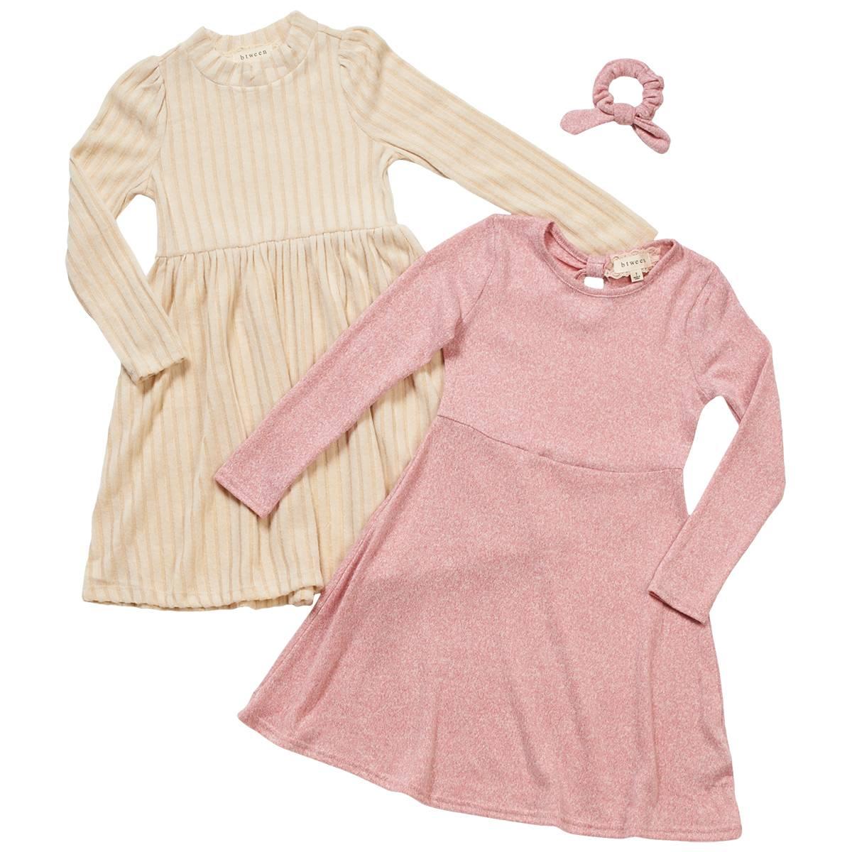 Click here for Girls (7-16) BTween(R) 2pk. Hacci Mock Neck & Bow... prices