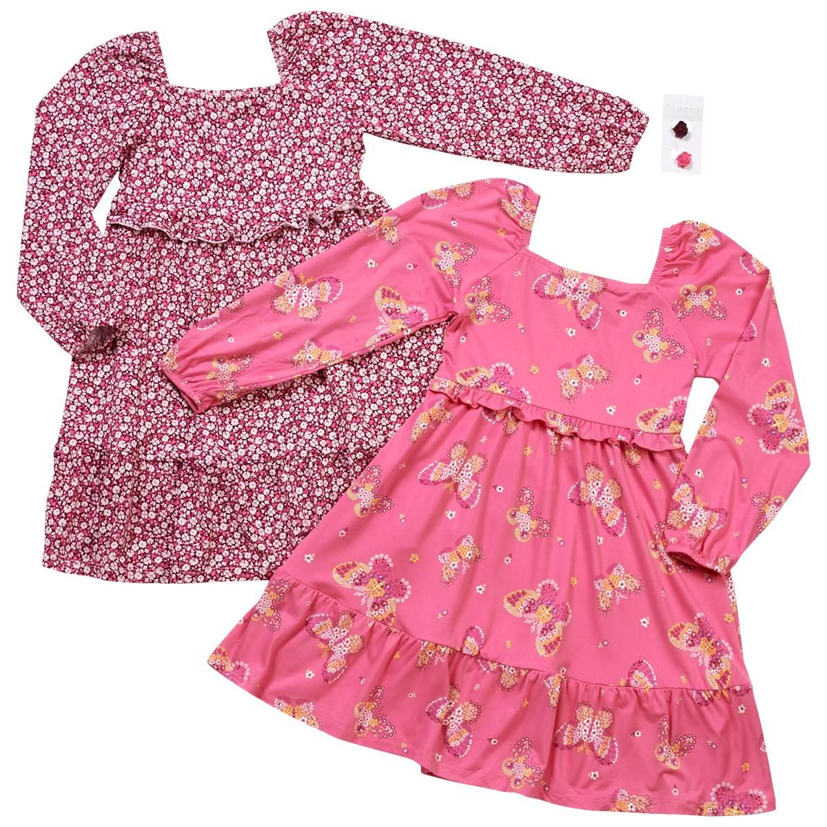 Click here for Girls (7-16) BTween 2pk. Butterfly & Ditsy Ruffle... prices