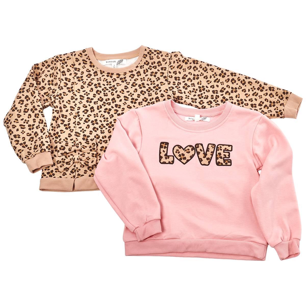Click here for Girls (7-16) BTween(R) 2pk. Leopard/Love Fleece Li... prices