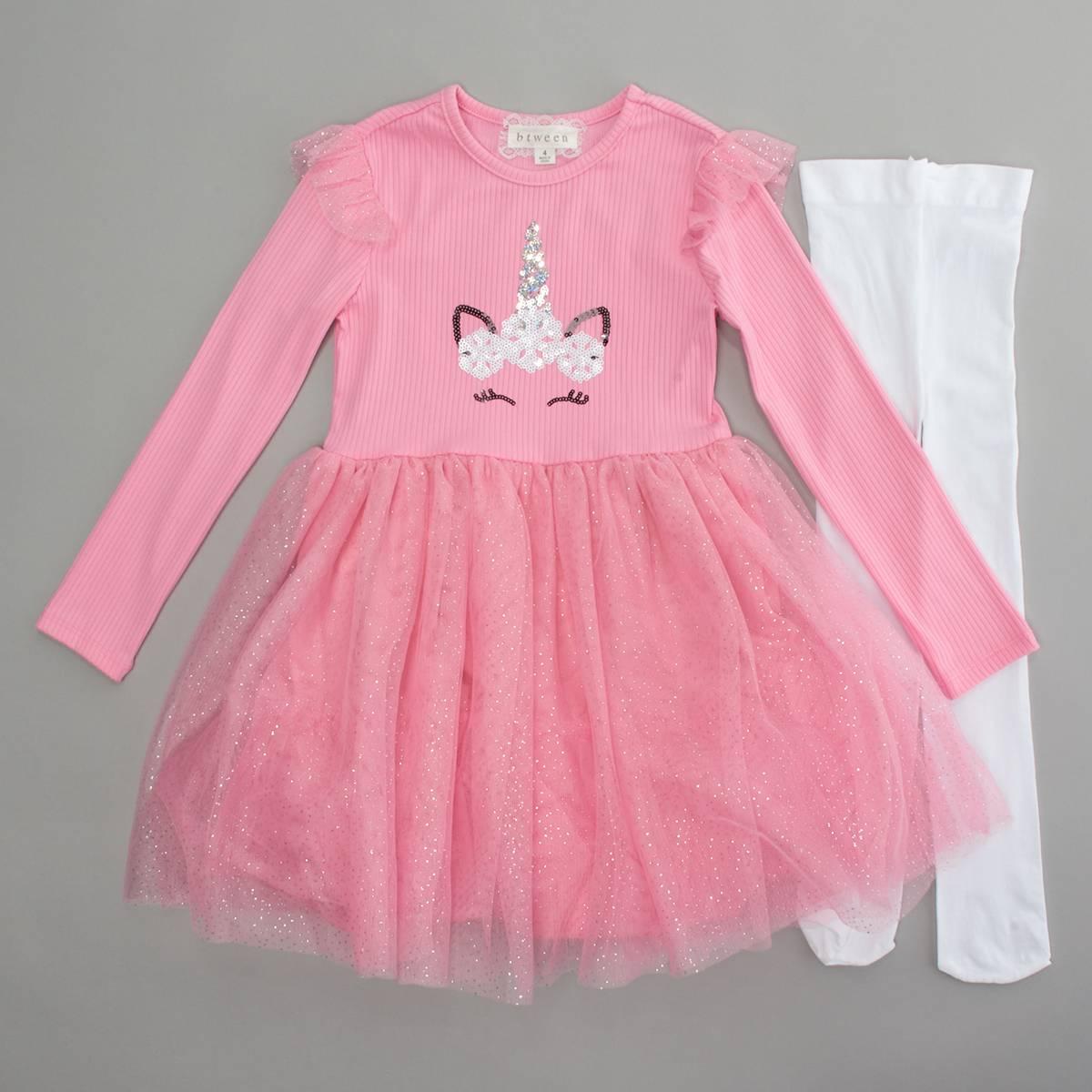 Click here for Girls (4-6x) BTween(R) Snowflake Unicorn Sparkle T... prices
