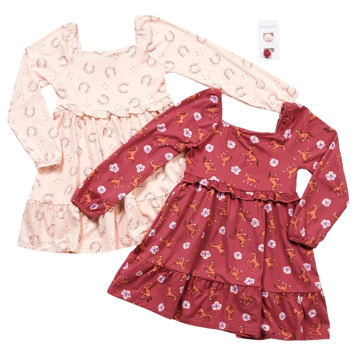 Click here for Girls (4-6x) BTween(R) 2pk. Horse Themed Tiered Sk... prices