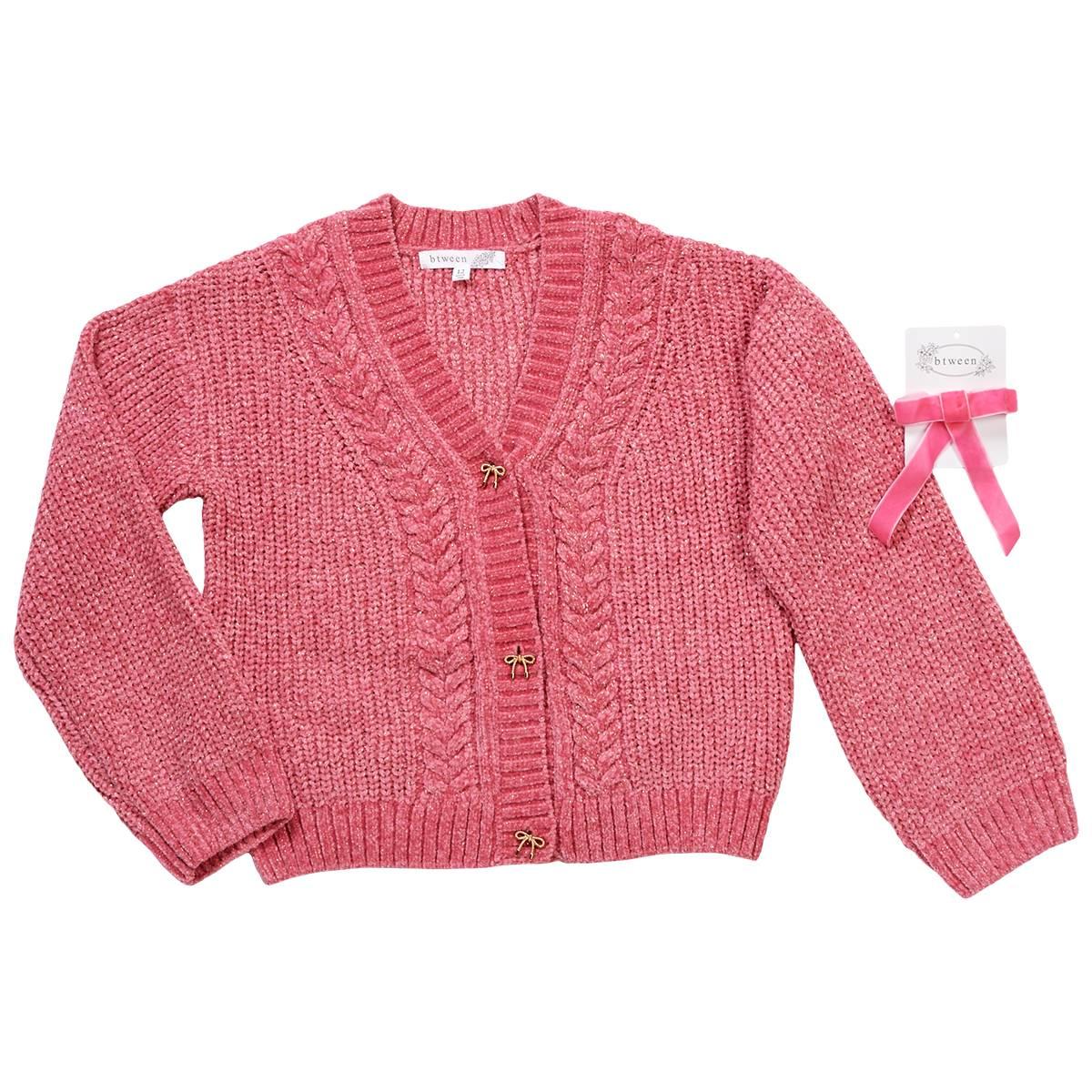 Click here for Girls (7-12) BTween(R) Chenille Cardigan with Lure... prices