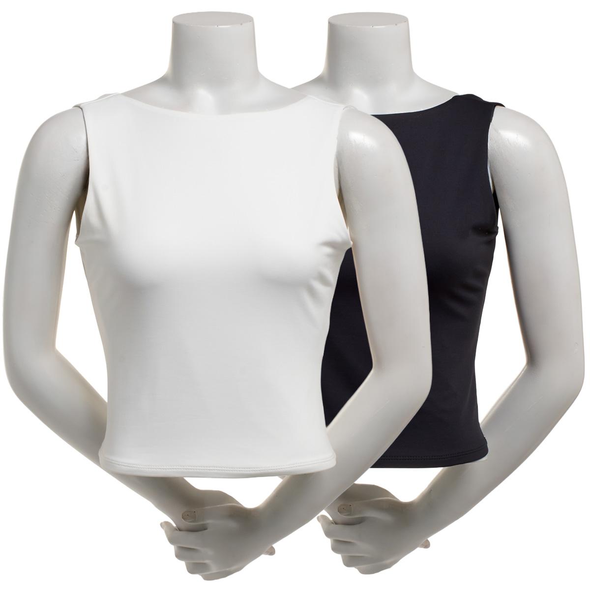 Click here for Juniors Pink Rose 2pk. Low Back Contour Knit Tank... prices