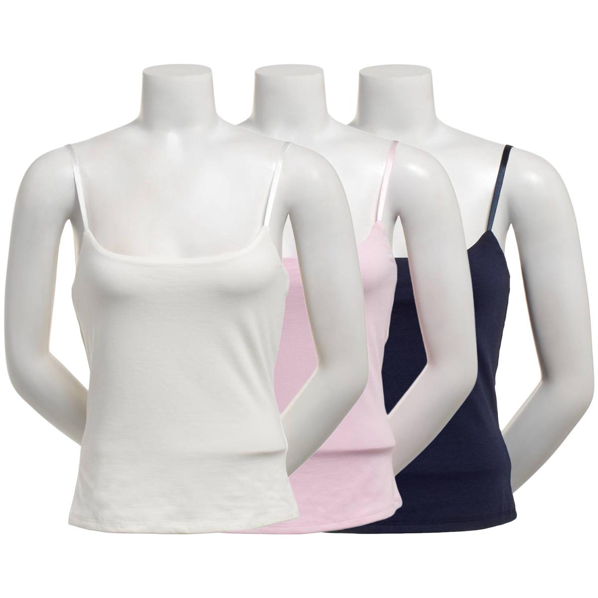 Click here for Juniors Pink Rose 3pk Modal Camisole Set prices