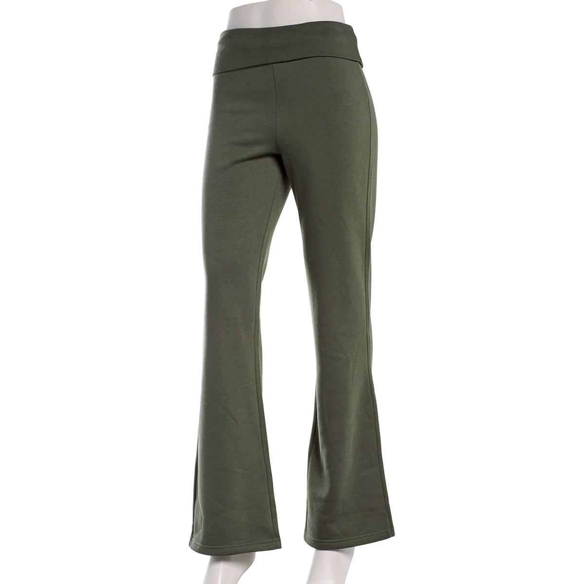 Click here for Juniors Pink Rose Fleece Enzyme Wash Fold Over Rib... prices