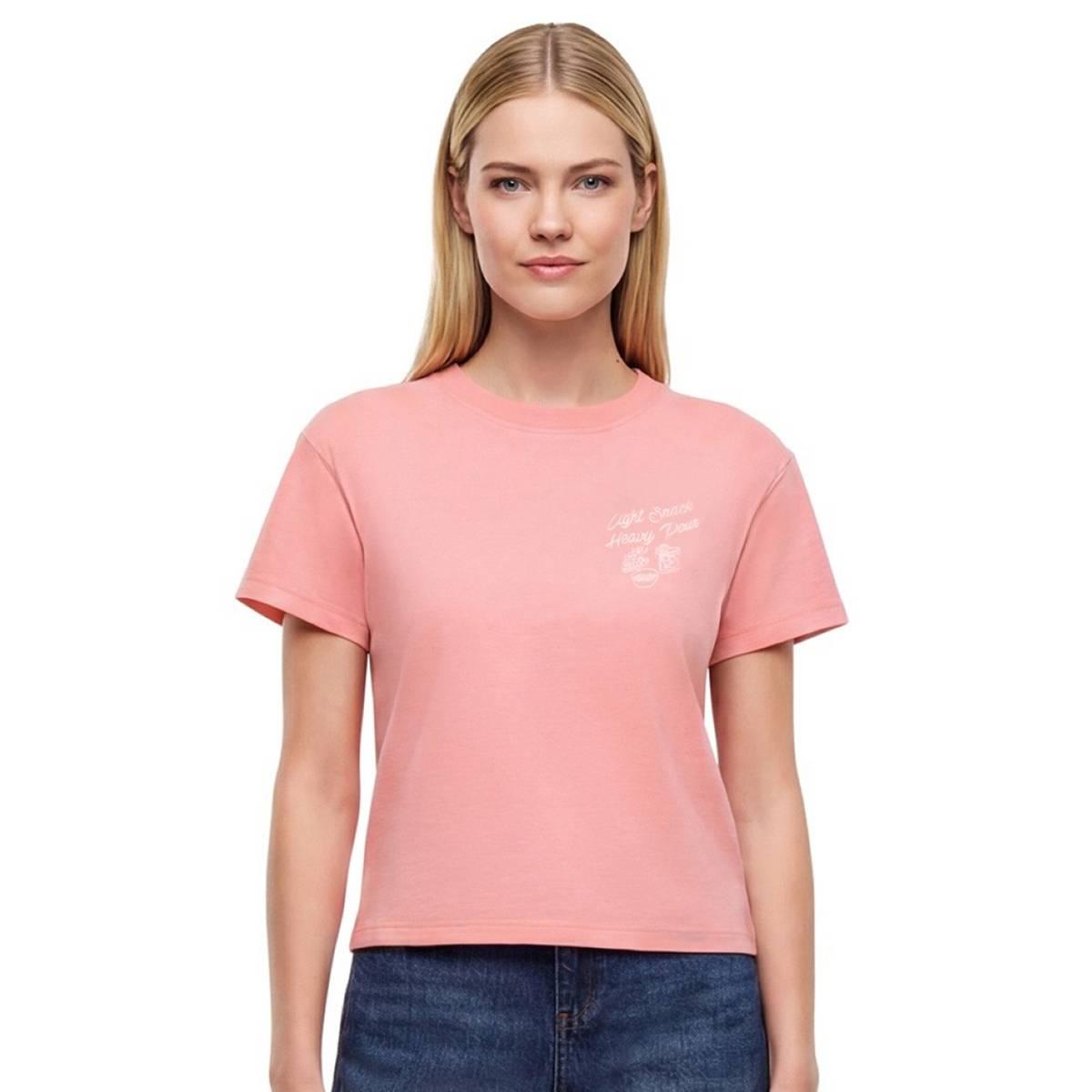 Click here for Womens Wildfox Short Sleeve Light Snack Heavy Pour... prices