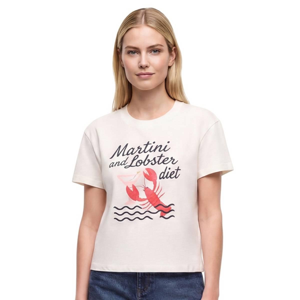 Click here for Womens Wildfox Short Sleeve Lobster Diet Jamie Gra... prices