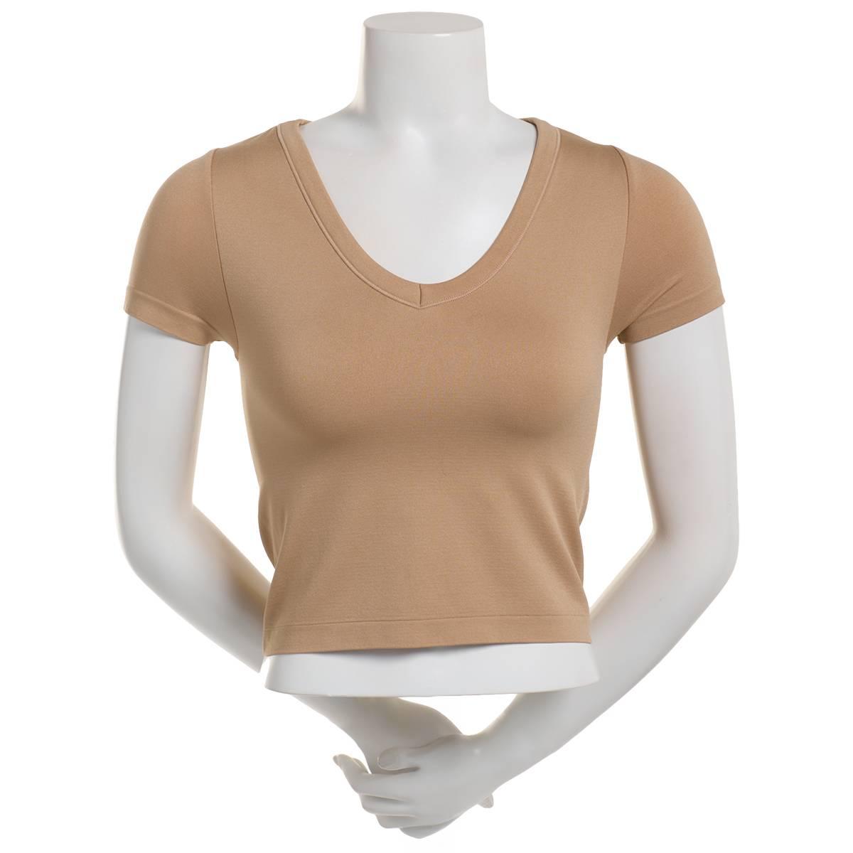 Click here for Juniors Lillys & Lace Solid Baby Tee prices